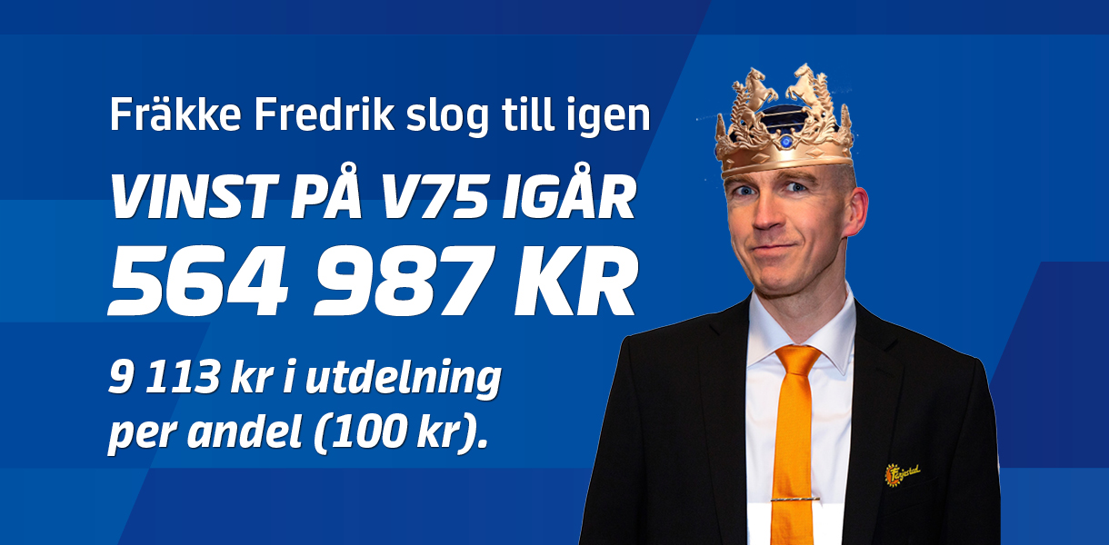 Fräkke Fredrik slog till igen